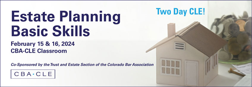 Colorado Bar Association CLE