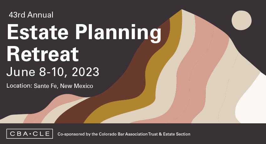 Colorado Bar Association CLE